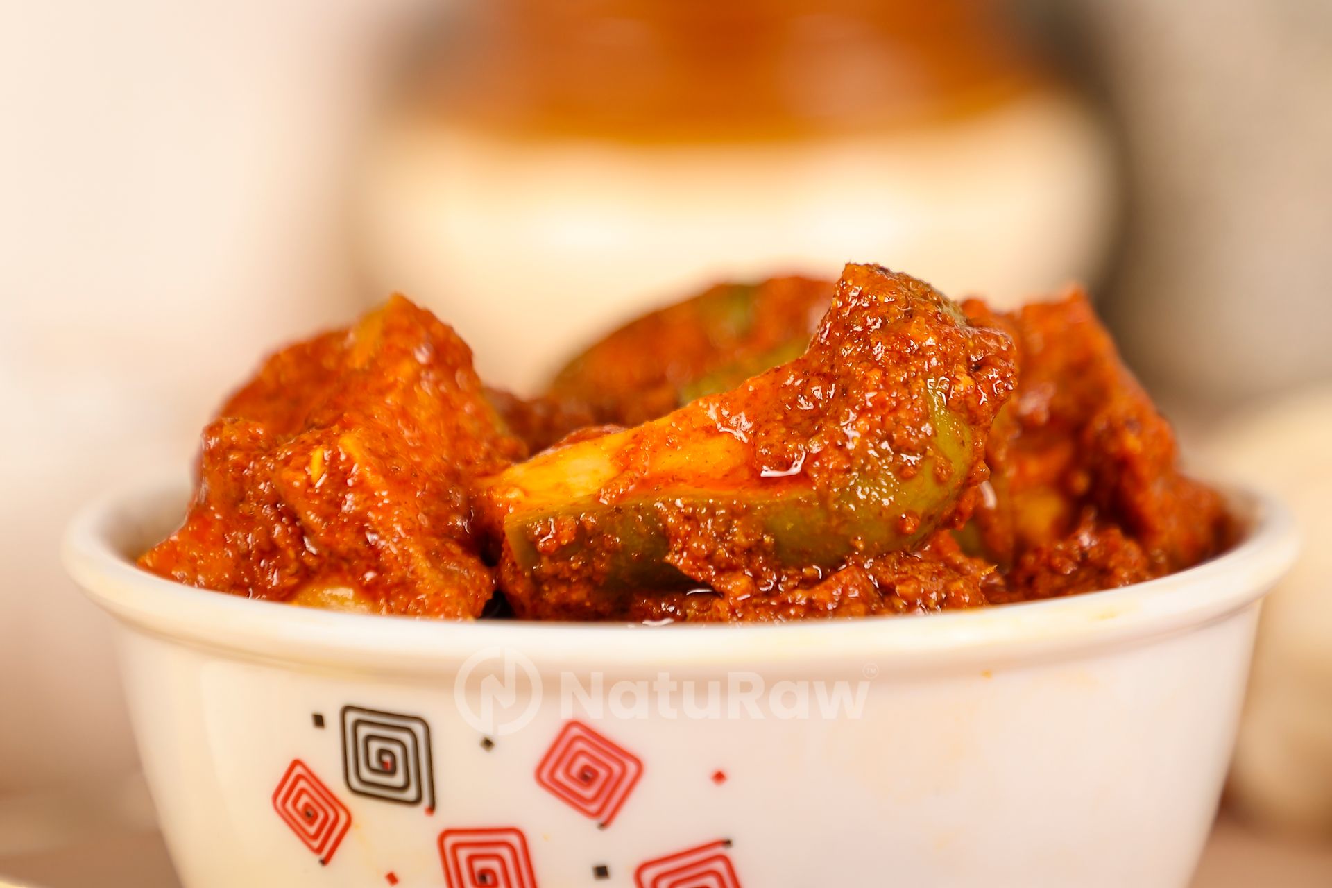 Buy Andhra Style Mango Pickle Online | NatuRaw Products Pvt Ltd