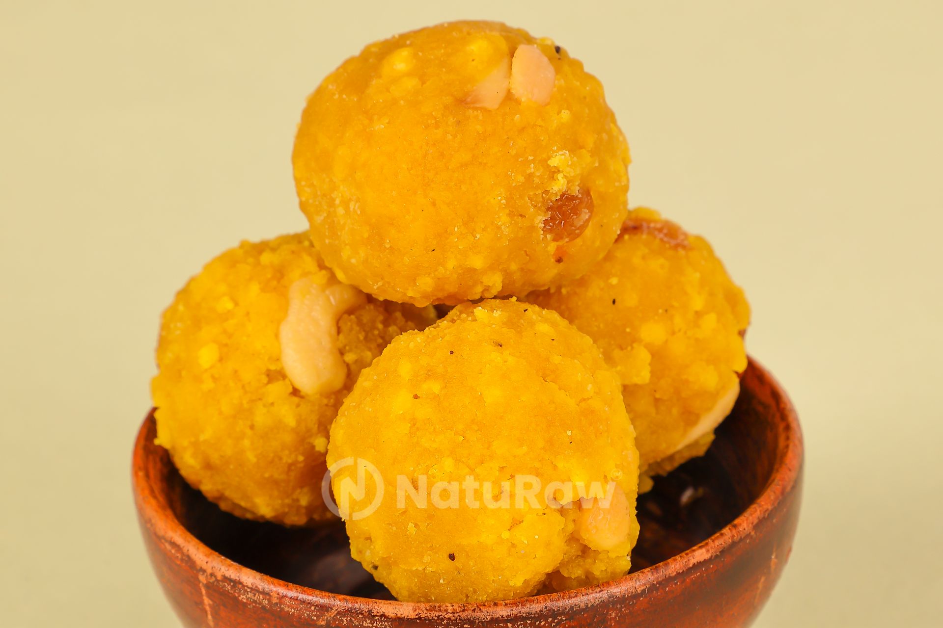 Yellow Boondi Laddu - NatuRaw Products Private Limited